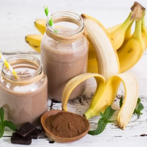 How To Make A Cacao Smoothie: Healthy Banana Cacao Smoothie